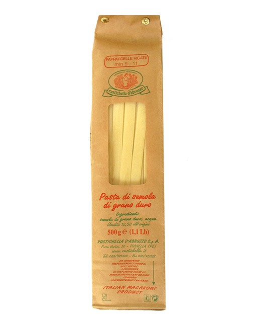 Pappardelle rigate Rustichella d'Abruzzo - edelices.it